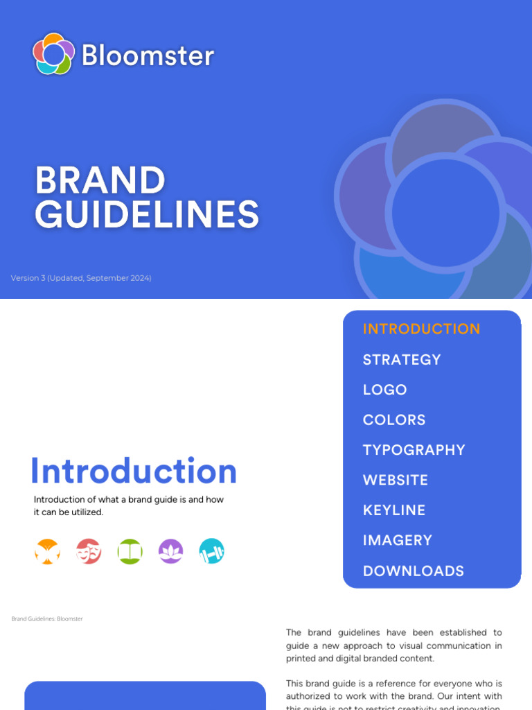 Bloomster Brand Standards | PDF | Brand | Logos