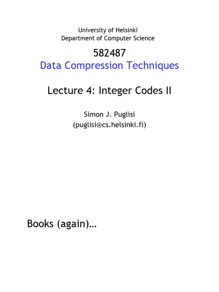 Testing - Document - Sourjyendra - Data Compression Techniques ...