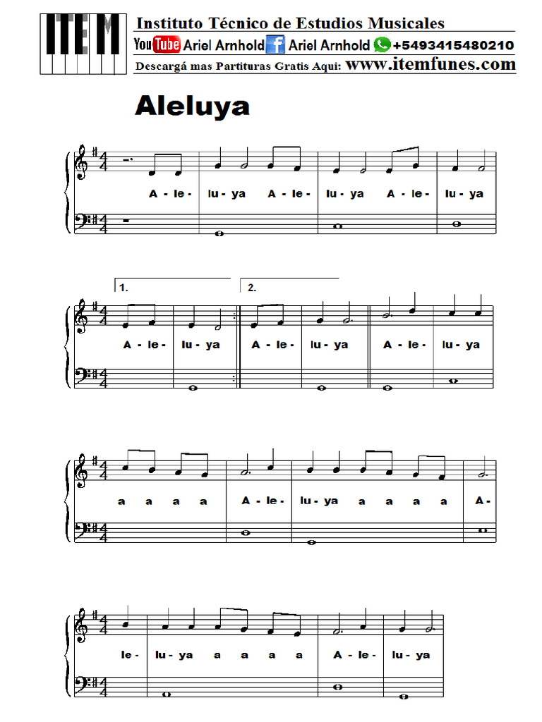Aleluya | PDF