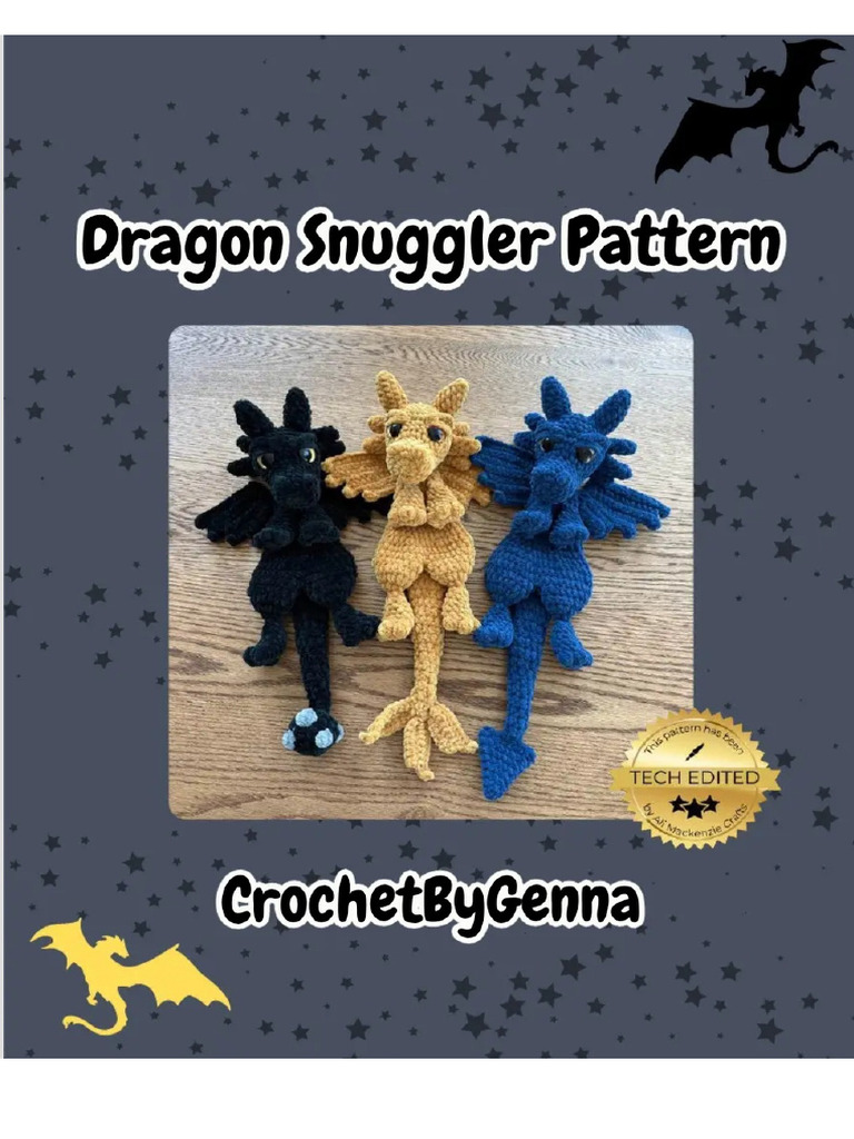 Crochet by Genna-Dragon Snuggler | PDF