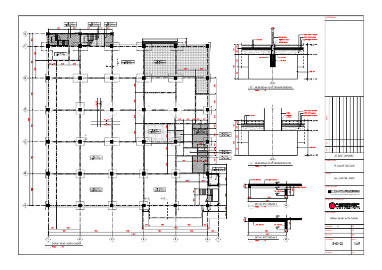 Denah Struktur-Layout2 | PDF
