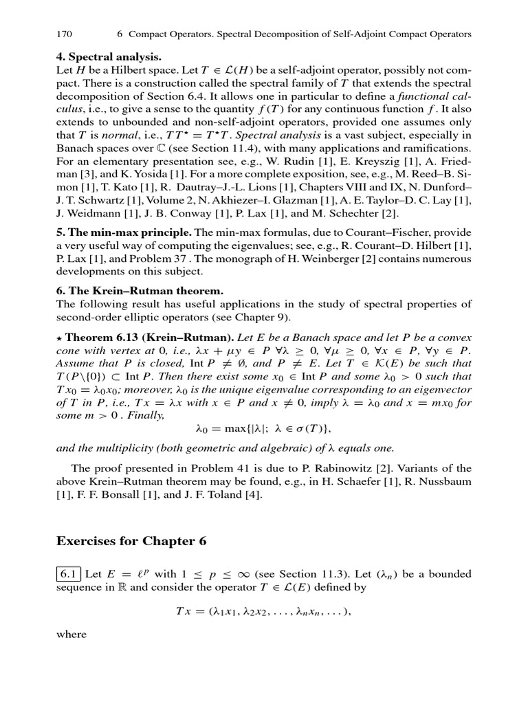 Brezis, Functional Analysis, Sobolev Spaces and Partial Differential Equations-185-194 | PDF ...