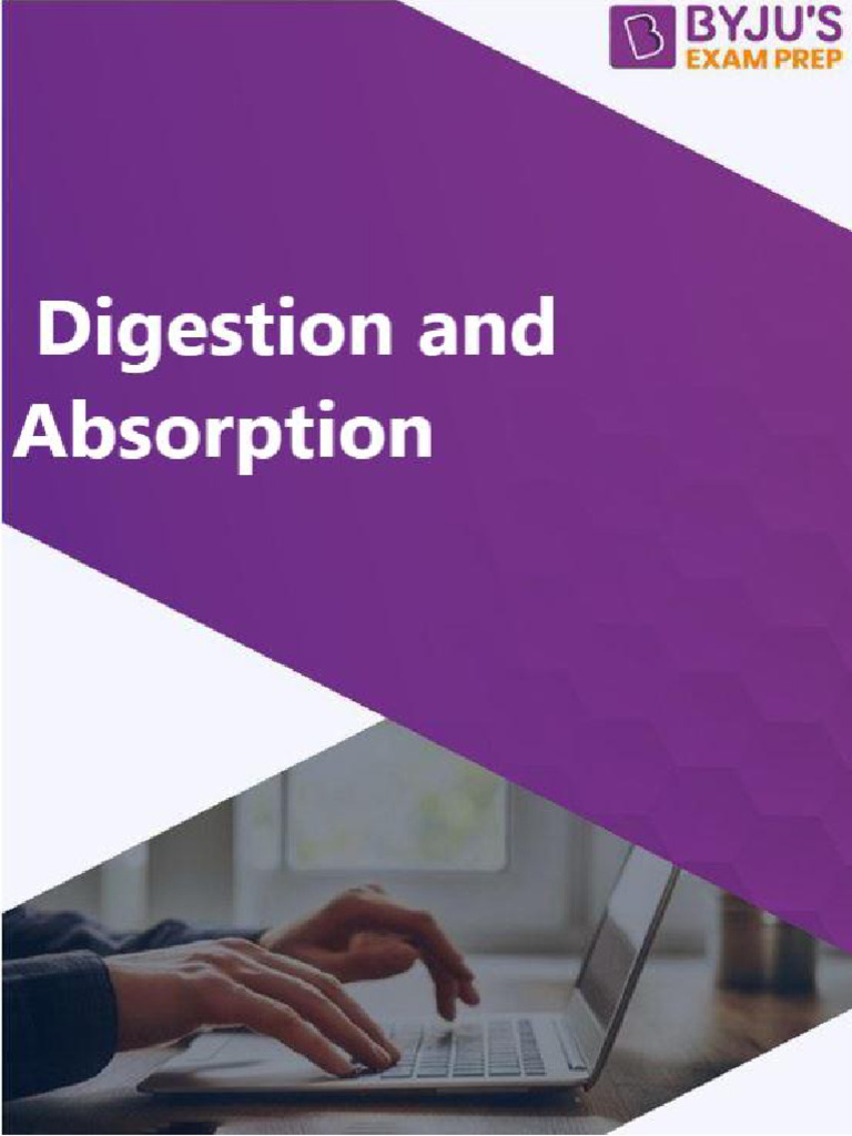 Byjus Digestive System Notes 1 1 591687659721259 | PDF | Human ...