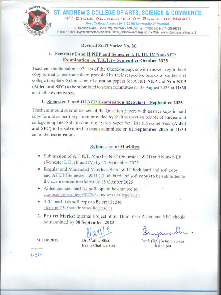 Revised Notice | PDF