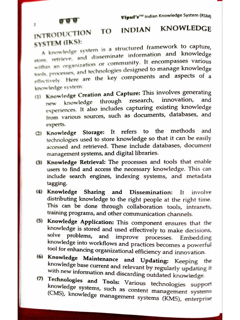 Chap-1 Introduction To Indian Knowledge System | PDF