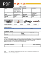 Vehicle Service Job Card Template | PDF