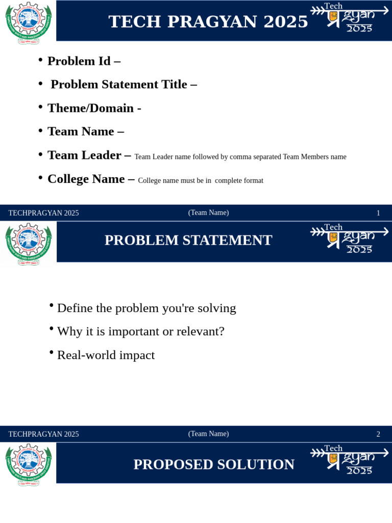 TechPragyan Template | PDF
