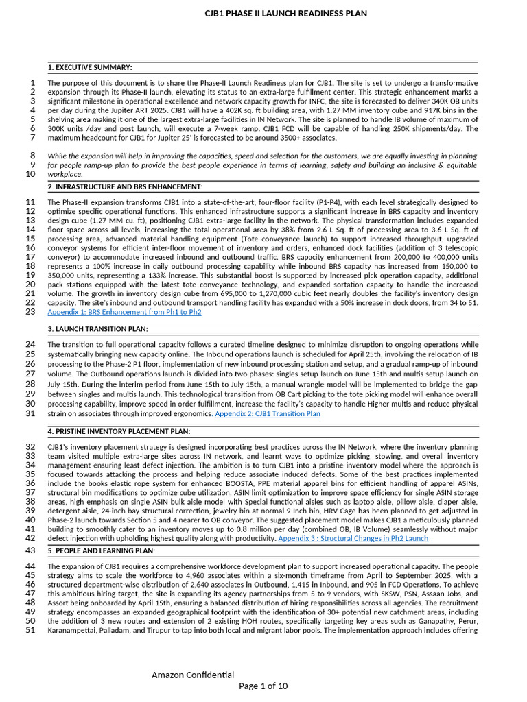 CJB1 Launch | PDF