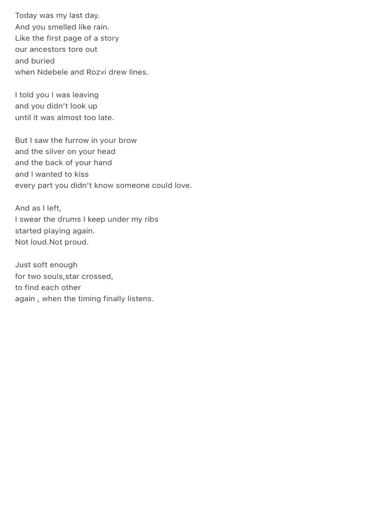 Today Was My Last Day | PDF