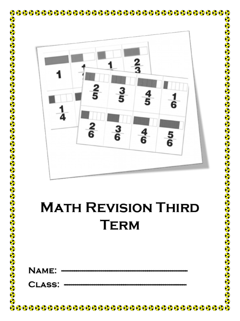Math Revision Third Term | PDF | Algebra | Mathematical Concepts