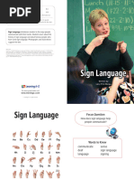 Basic British Sign Language Phrases | PDF