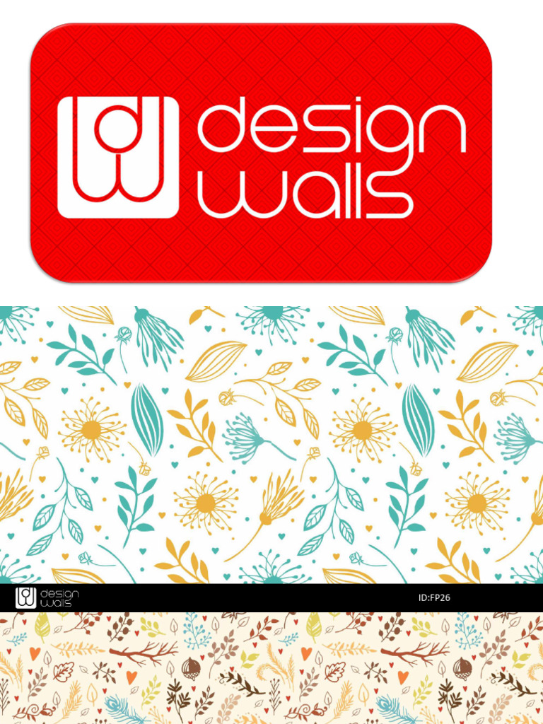 Seamless pattern Design Walls The Wallpaper Co | PDF