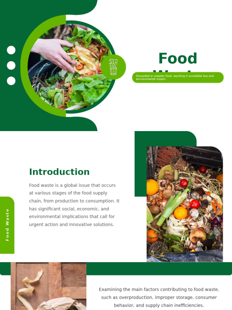 Food Waste: Causes and Solutions | PDF | Waste | Environmental Degradation