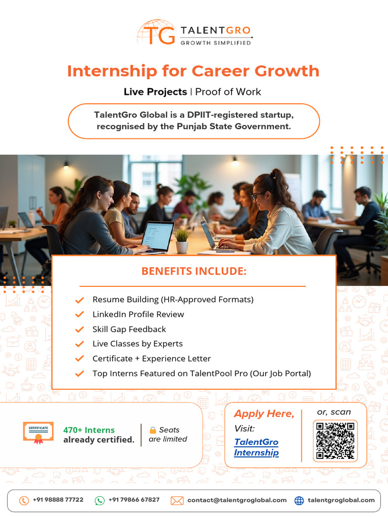 Punjab Government-Approved Internships | PDF