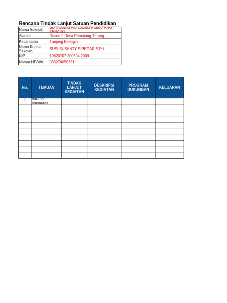 Form Rtl-1 102053 Pem Terang | PDF