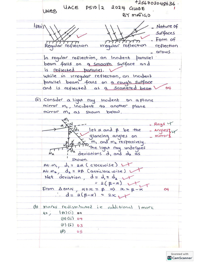 UACE PHY PP2 UNEB GUIDE 2024_250805_105001 | PDF
