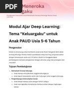 Contoh RPP Deep Learning | PDF