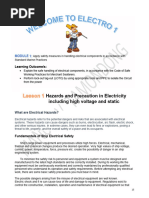 Toolbox Talk 260 Electrical Safety | PDF | Occupational Safety And ...