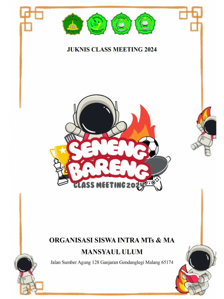 Juknis Class Meeting 2024 | PDF