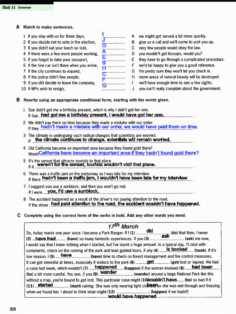 Conditionals Advanced 2 | PDF