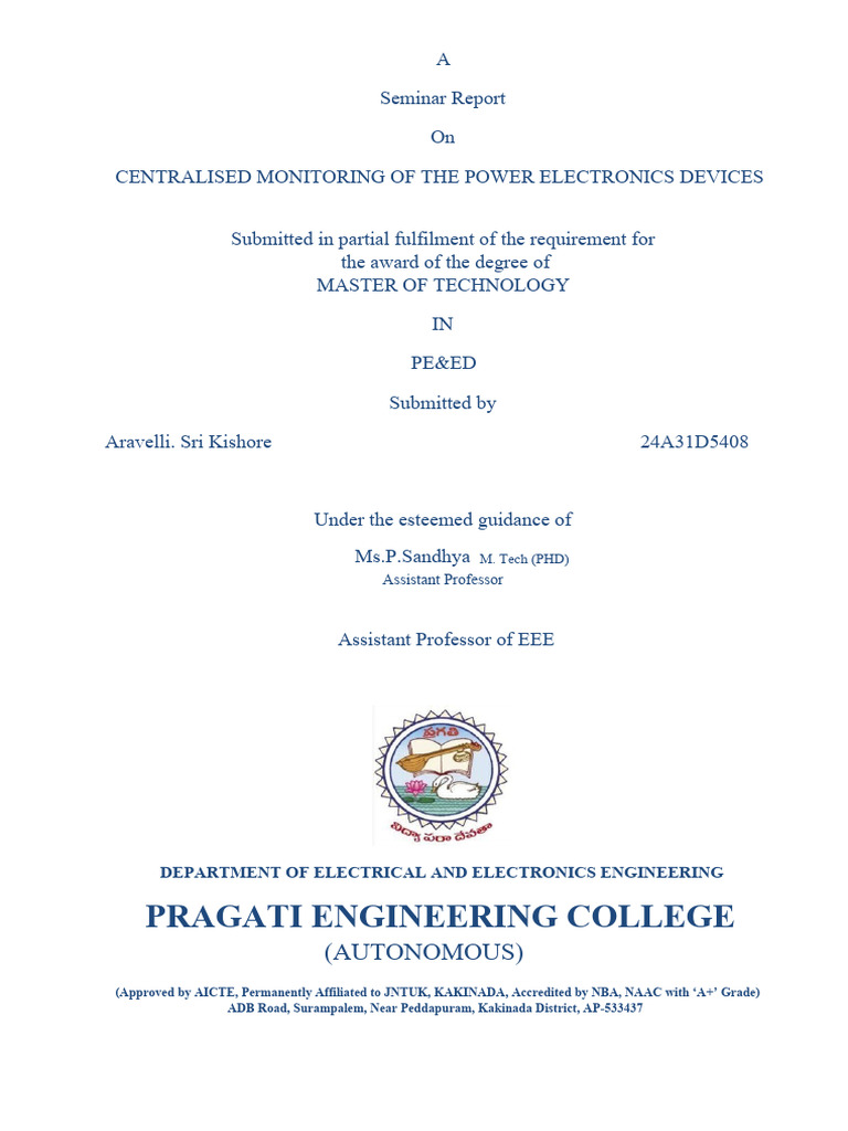 Report Updated | PDF | Rectifier | Direct Current