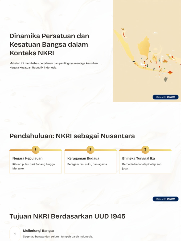 Dinamika Persatuan NKRI dan Kebhinekaan | PDF