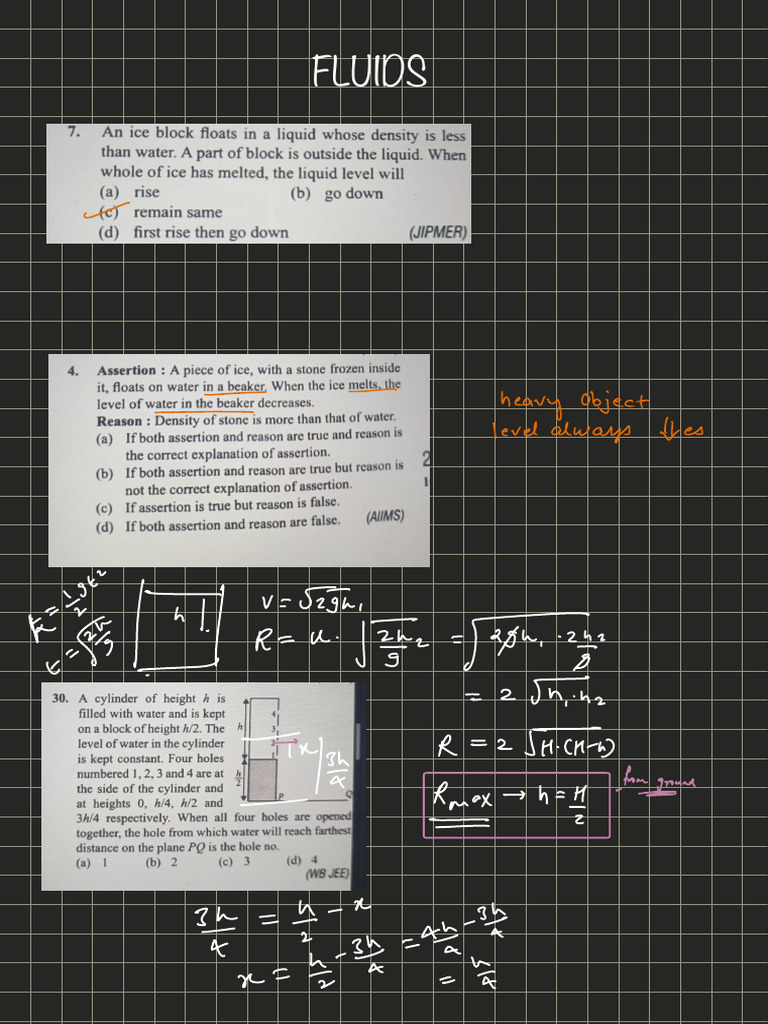 Physics Imp Stuff | PDF