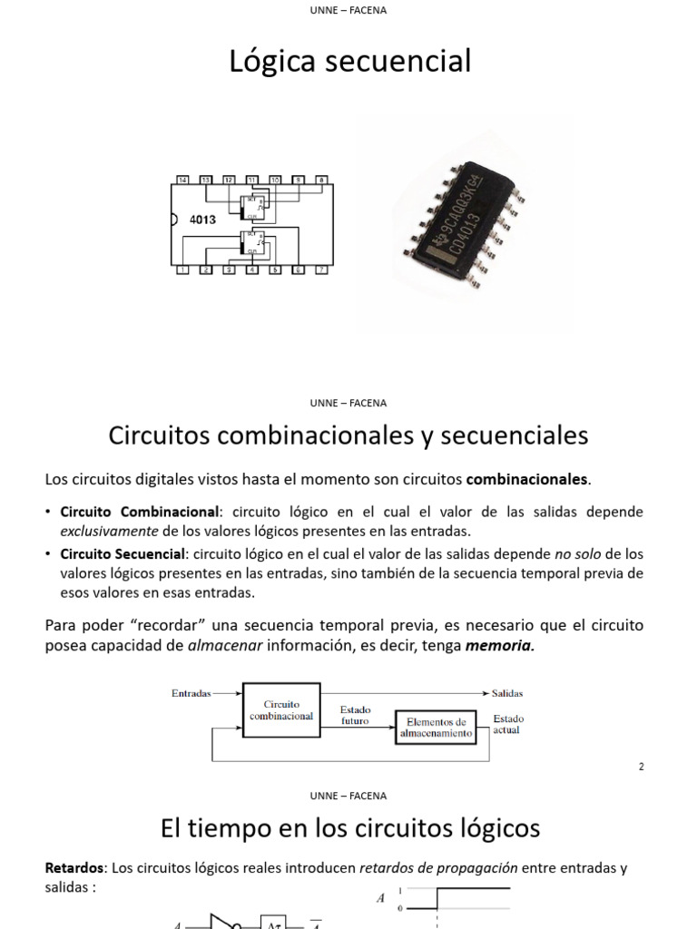 Tema 3 - Secuenciales | PDF | Circuitos electrónicos | Tecnología digital