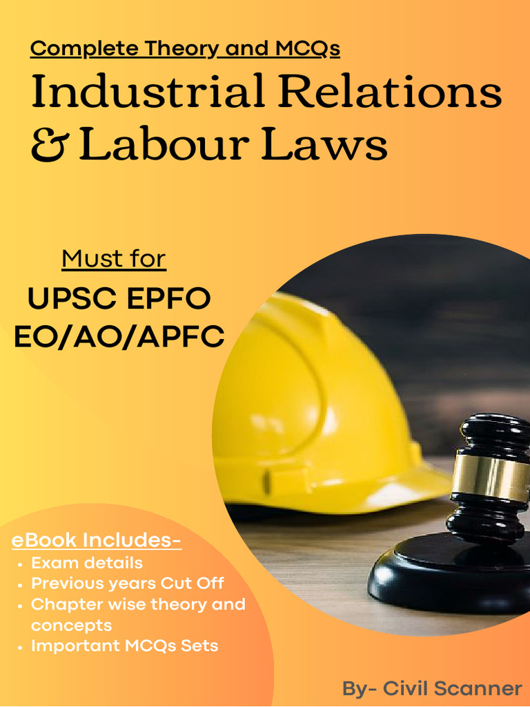 Industrial Relations & Labour Laws | PDF | Trade Union | Employment