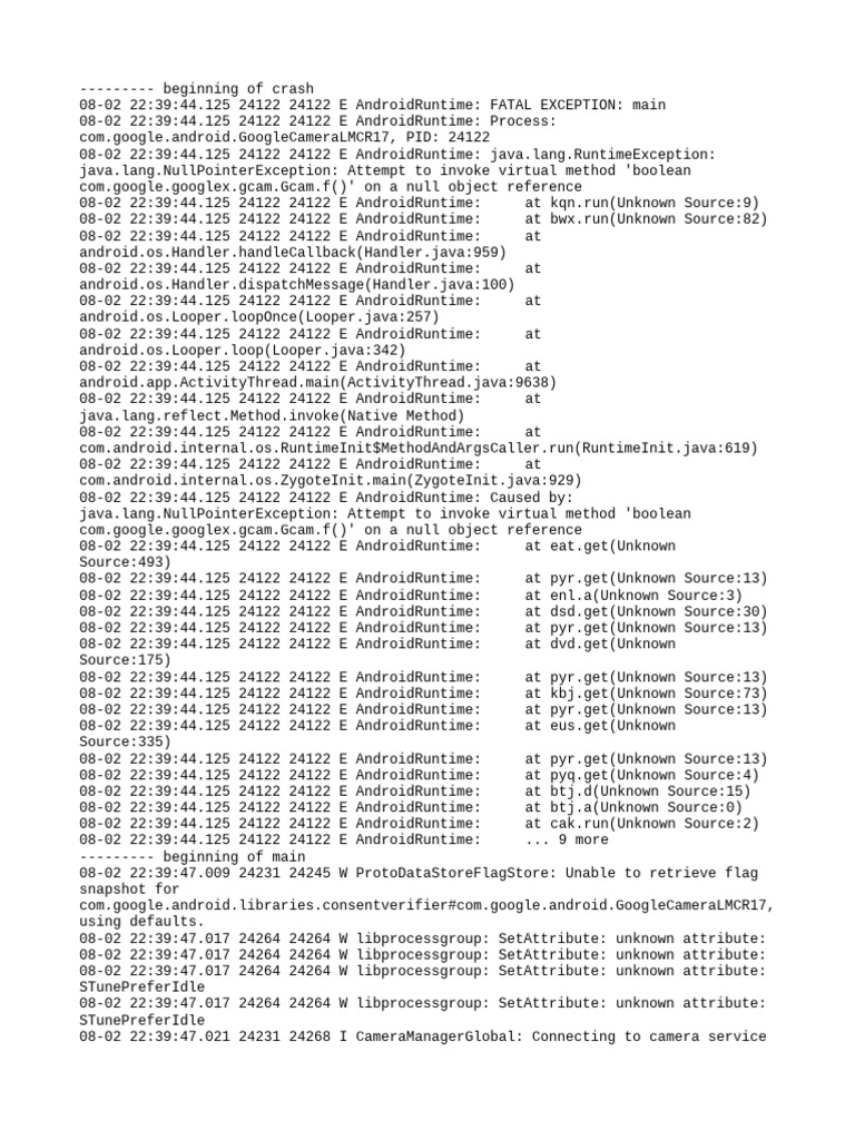 Logcat 1754149186987 | PDF | Java (Programming Language) | Object Oriented Programming