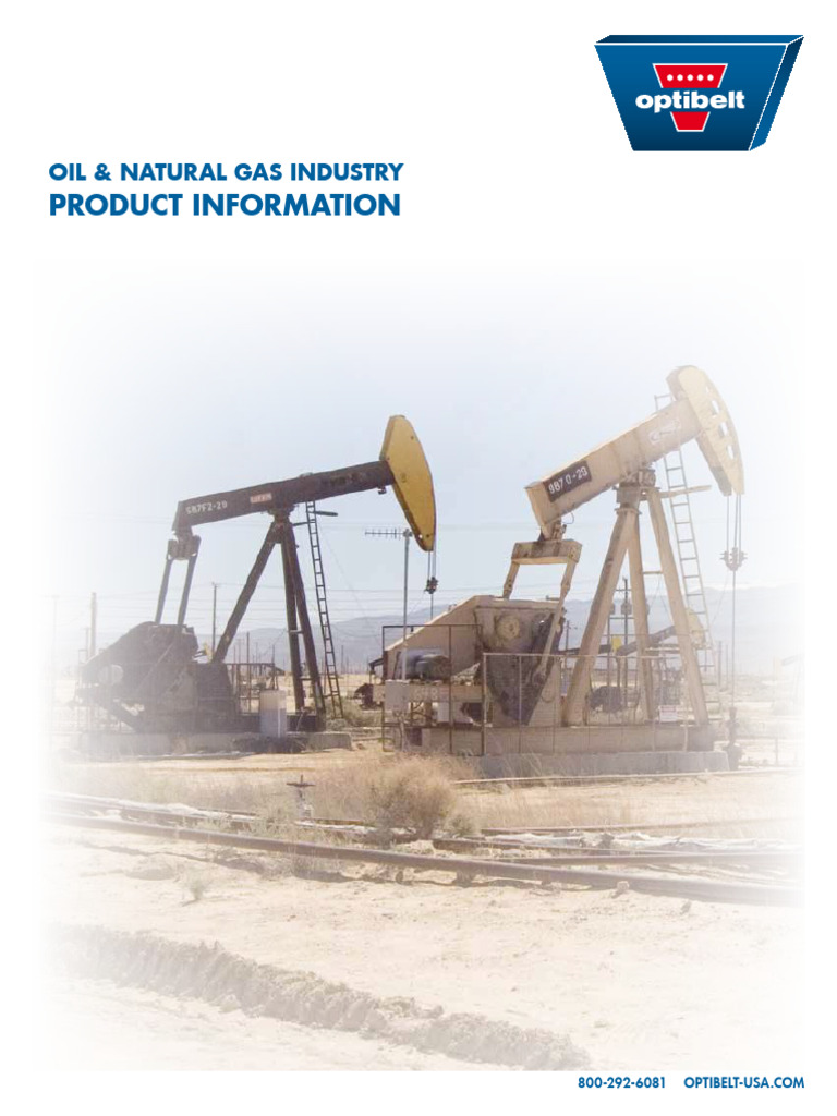 Engineered V-Belts for Oil Industry Efficiency | PDF | Belt (Mechanical ...