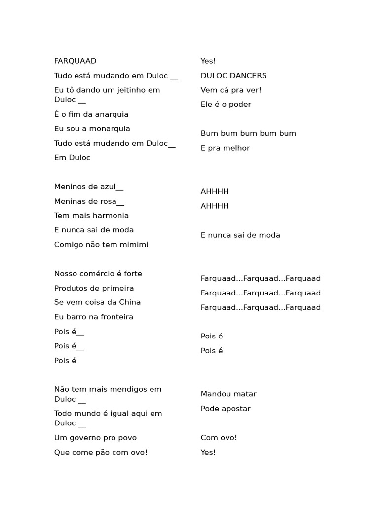 Farquad Final | PDF
