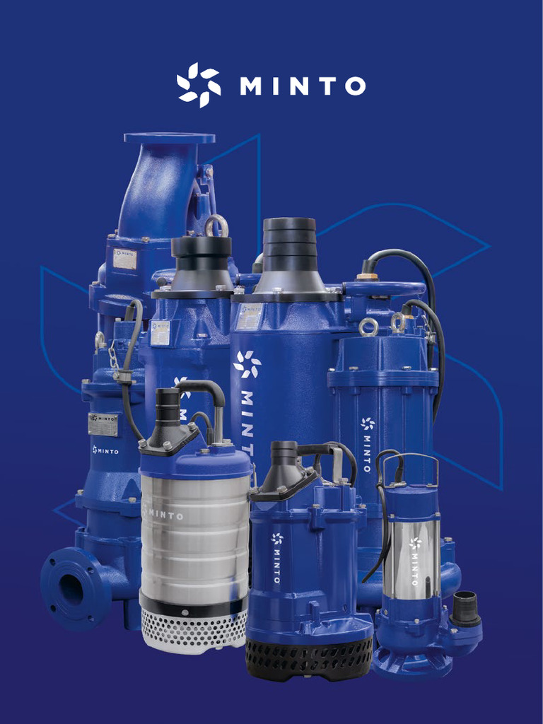 Minto Brochure En | PDF | Pump | Bearing (Mechanical)