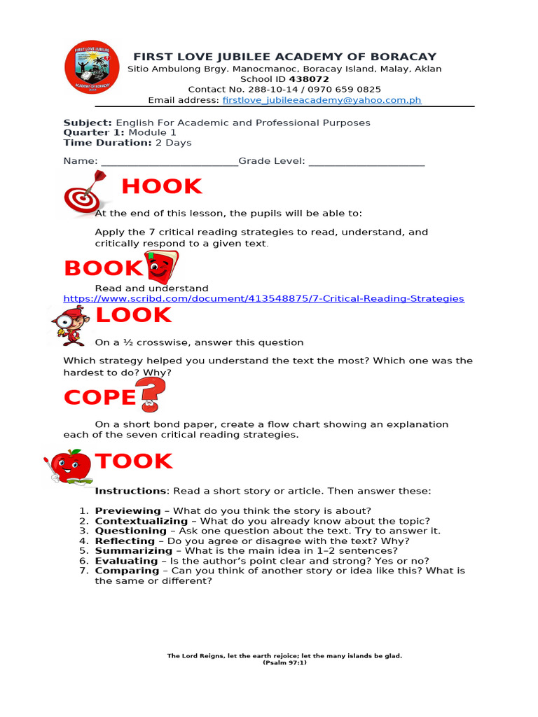 EAPP 11 Module | PDF
