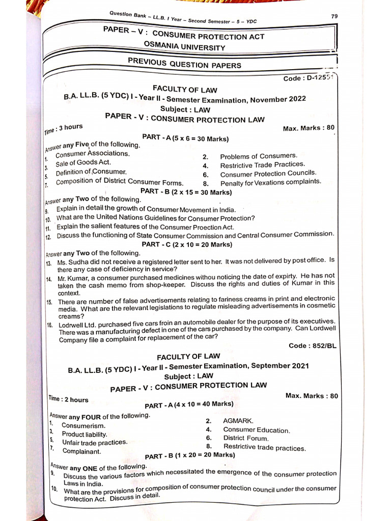 Consumer Protection Laws | PDF