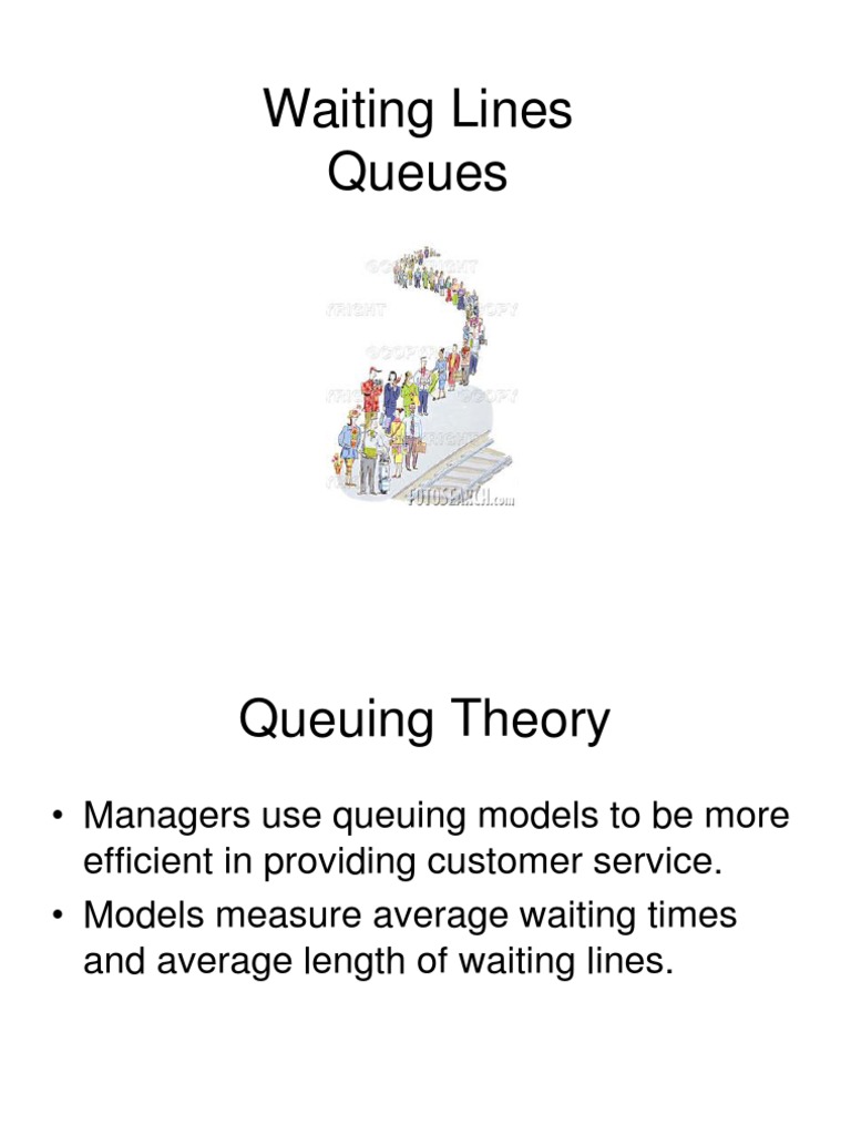 Queuing Theory | PDF | Applied Mathematics | Computing Queuing Theory | PDF | Applied Mathematics | Computing