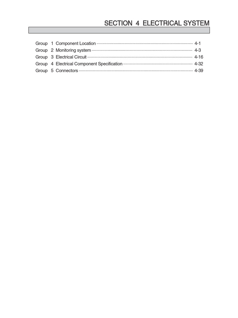 Electrical System Overview and Components | PDF | Switch | Relay