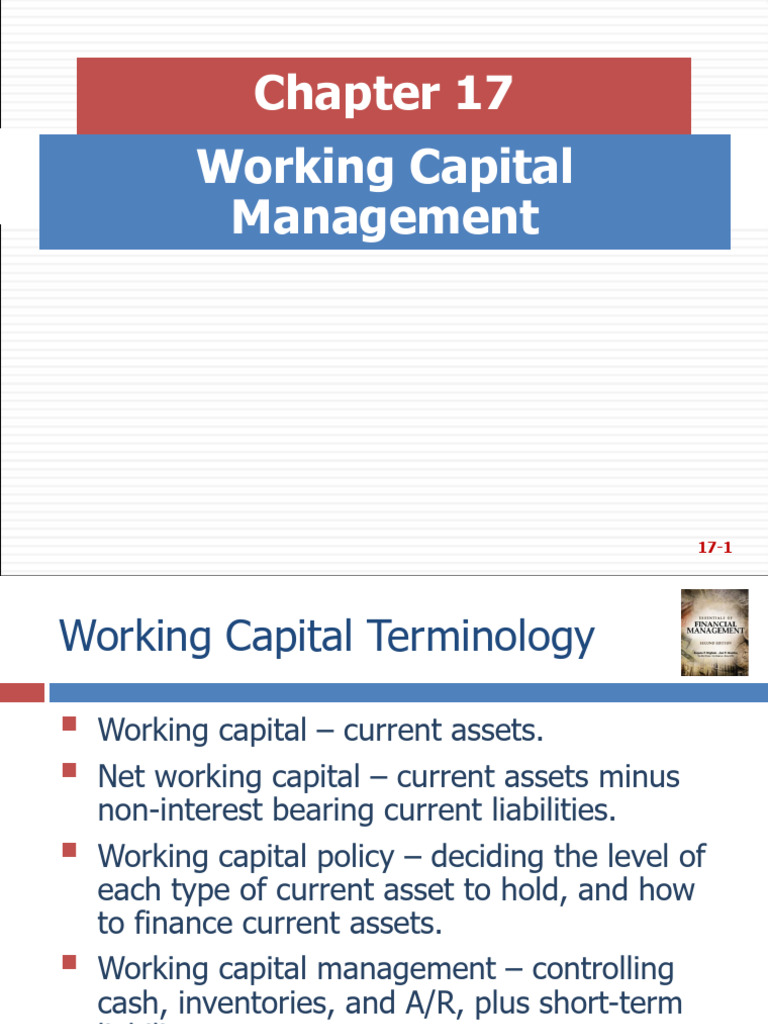 Chapter 17 Working Capital Management | PDF | Working Capital | Budget