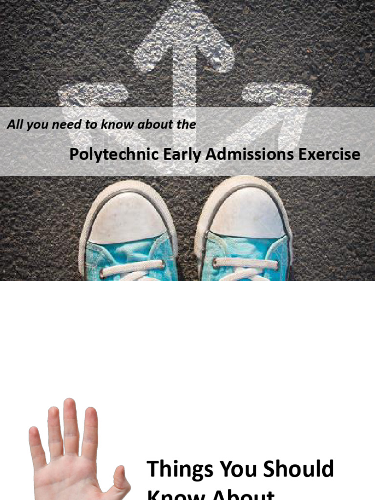 Poly EAE 2025: Key Dates and Requirements | PDF | University And ...