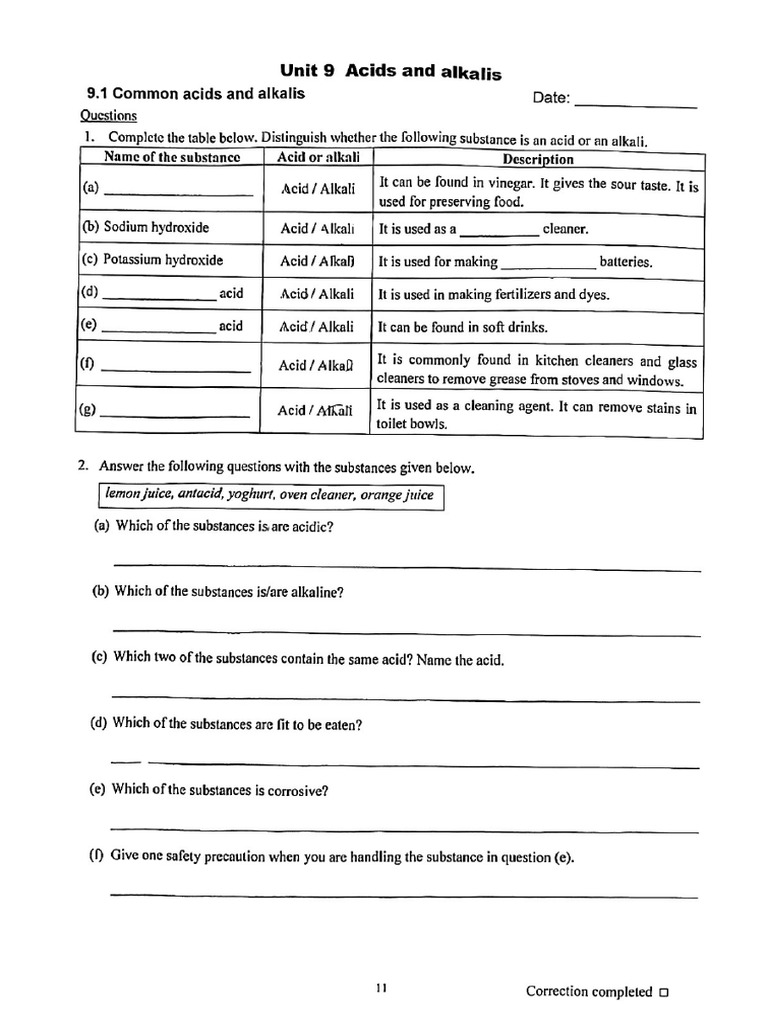 Science Workbook | PDF