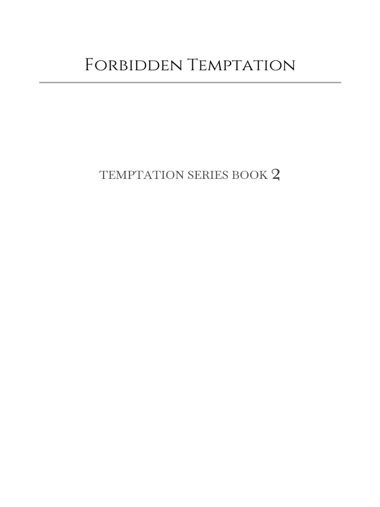 Forbidden Temptation | PDF