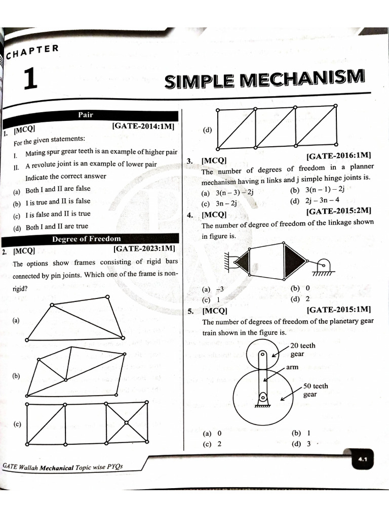 Simple Mechanism | PDF