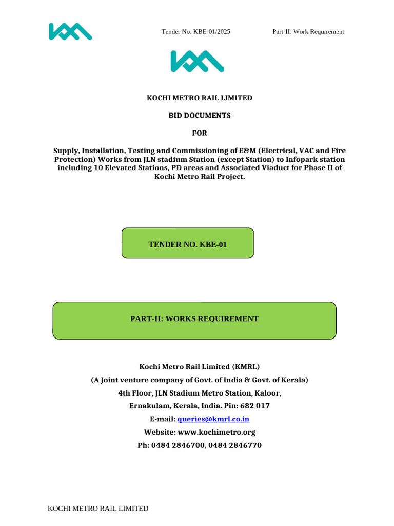 KBE01E&M 200. Cover Page-Part-2 | PDF