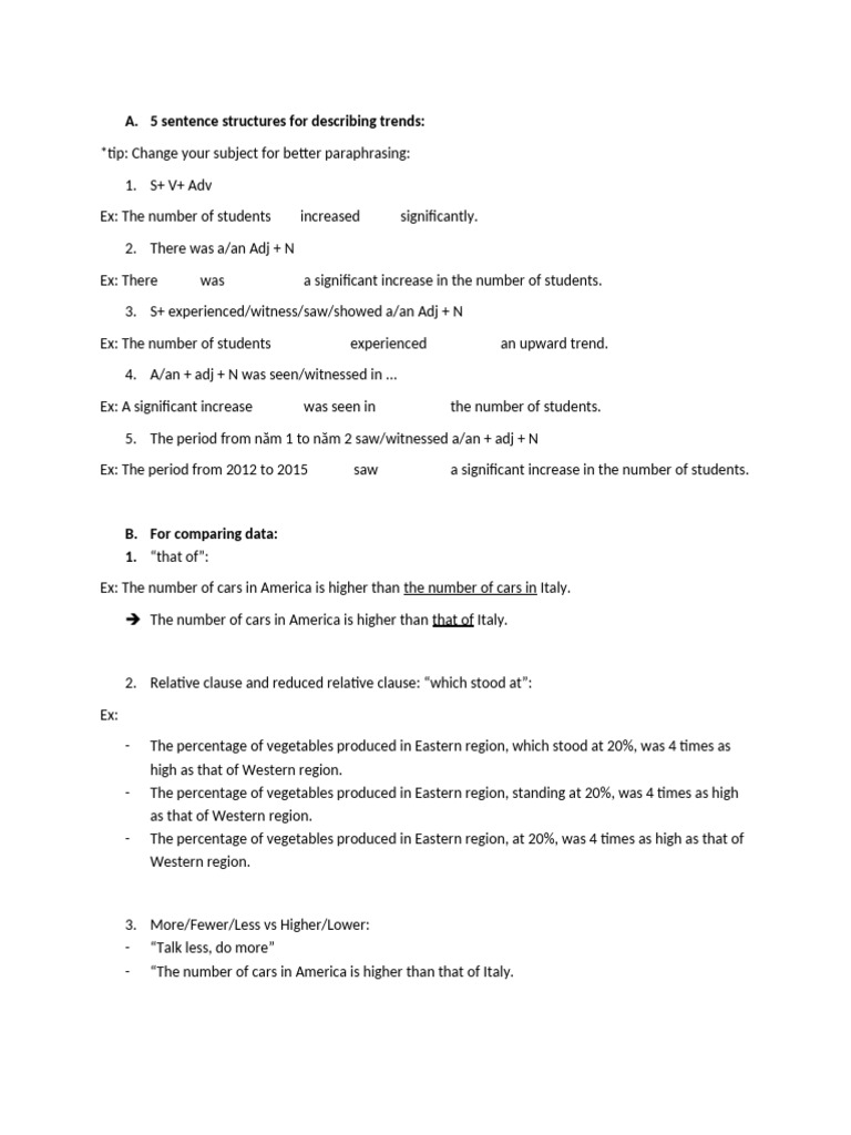 Sentence Structure Practice For Grammar | PDF