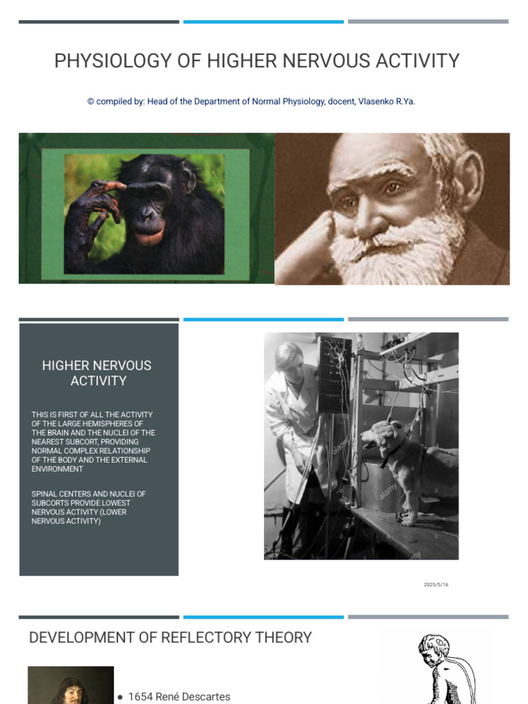 Physiology of Higher Nervous Activity | PDF | Classical Conditioning ...