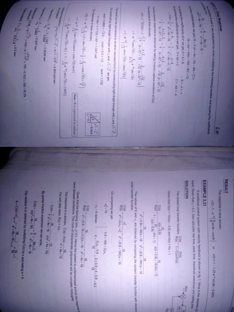 BCS Unit 2-1 | PDF | Damping | Geometric Measurement