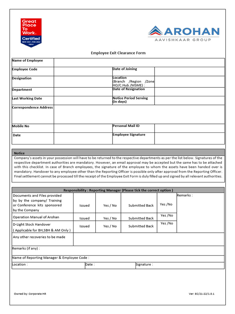 13!42!0d054701bee44d83 - Employee Exit Clearance Form | PDF | Computing