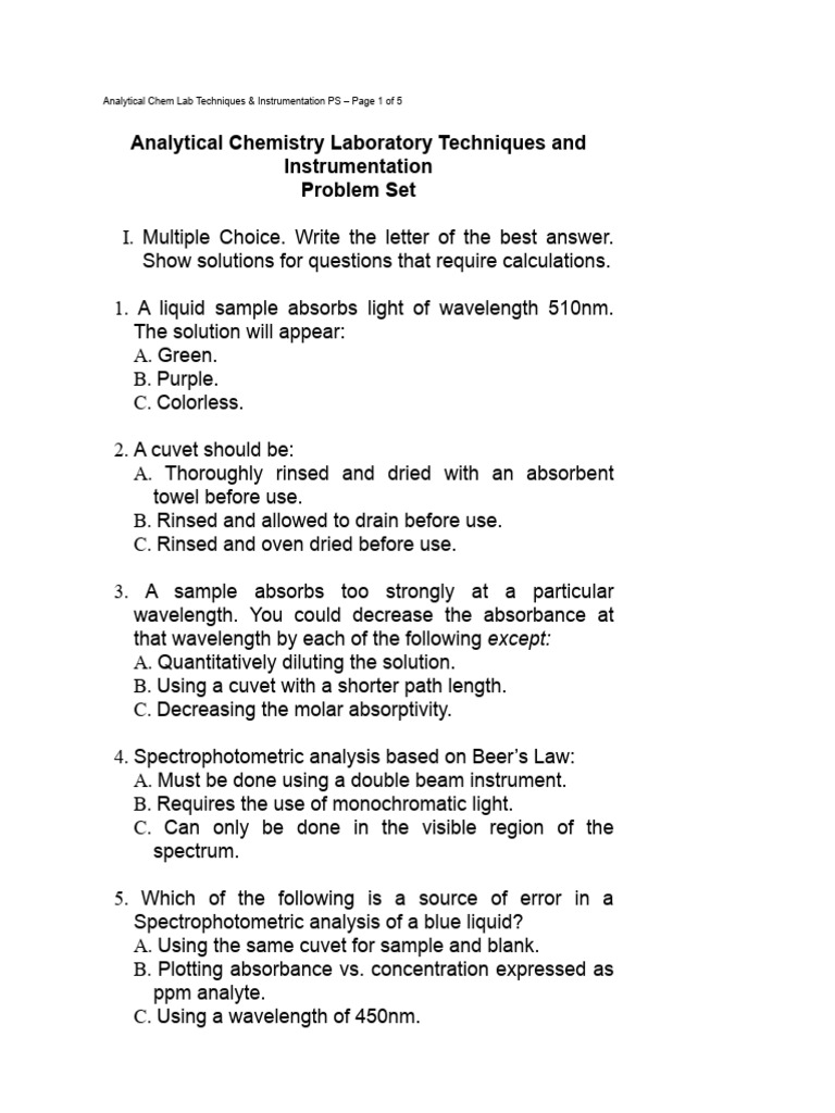 Analytical Chemistry Techniques Overview | PDF | Chromatography | High ...