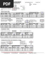 Line Sizing Calculation 1 | PDF | Liquids | Materials Science