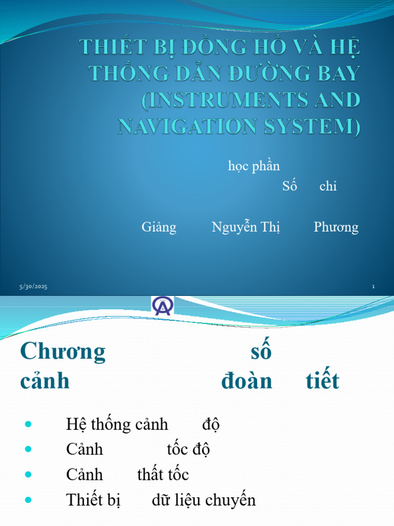 INSTRUMENTS and NAV SYSTEM - Chapter 4 - Recording System and Alertiing ...